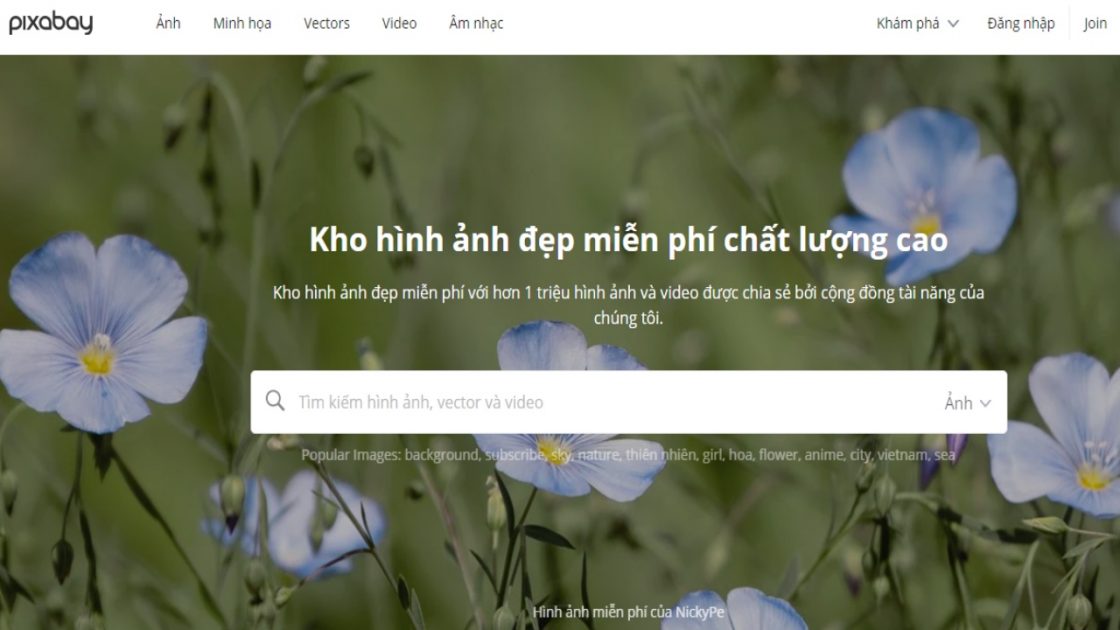 Web ảnh đẹp chất lượng cao - Top 18 Kho ảnh miễn phí, free (2021)